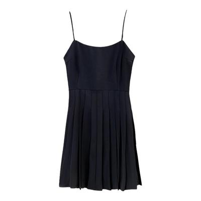 吊带百褶连衣裙2024新款学院风