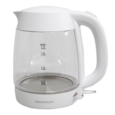 NORMANN蓝光烧水壶2025新款家用大功率办公室养生壶全玻璃大容量