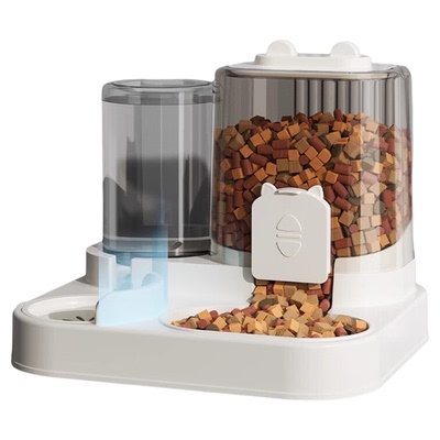 猫咪自动喂食饮水器1.8L粮0.8L水