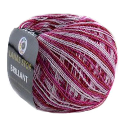 段染6#棉麻西班牙棉麻蕾丝花色线