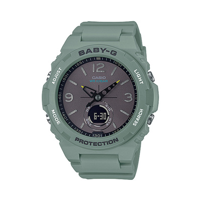 果冻色BABYG运动防水学生卡西欧电子