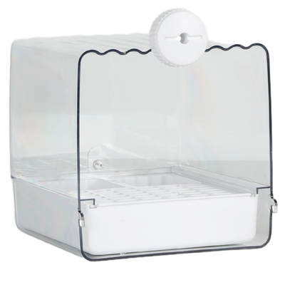 麦巢全自动喂食器谷壳分离鸟食盒