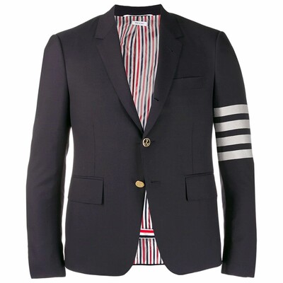 四条纹西服ThomBrowne