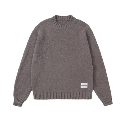 Makemore宽松慵懒基础百搭毛衣男