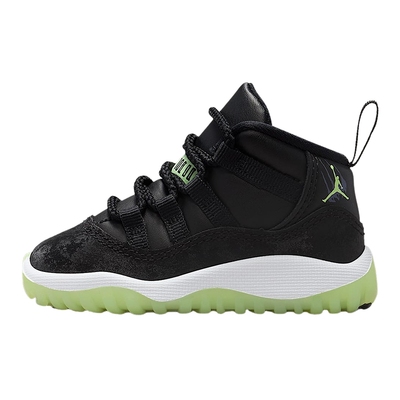 JORDAN耐克幼童缓震运动鞋AJ11冬新款男女童复刻休闲鞋IB1380-001