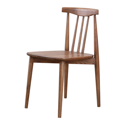北欧实木木餐椅白蜡木椅简约现代