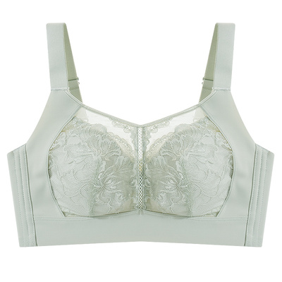 爱黛无钢圈大胸显小抹胸式文胸