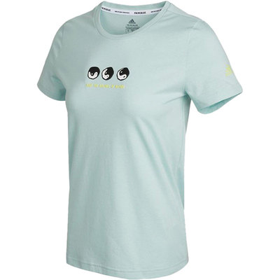 阿迪达斯女士运动休闲T恤