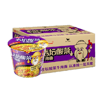 统一老坛酸菜方便面