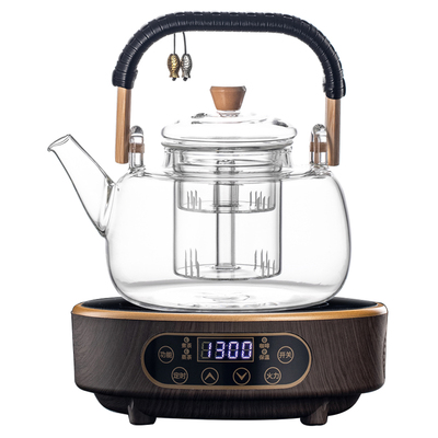 2025新款玻璃蒸煮一体茶壶烧水泡茶具全自动电陶炉煮茶器家用套装