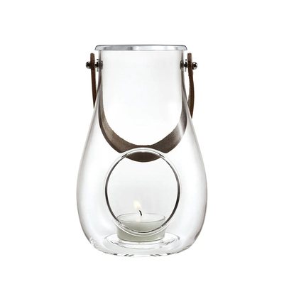 丹麦holmegaard水晶玻璃防风烛台