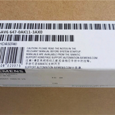 议价6AV6647-0AK11-3AX0现货 KTP400触摸屏人机界面 6AV66470AK113AX0