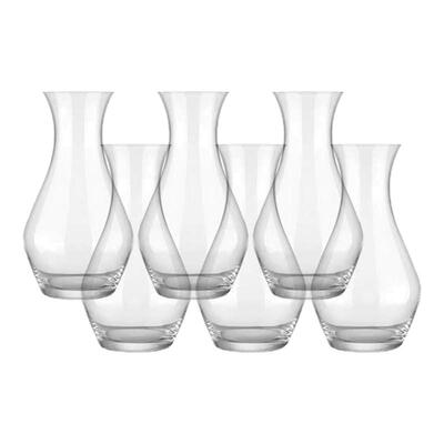 【秒杀】RIEDEL位上红酒/白酒分酒器6只套装无铅水晶高档礼盒送礼
