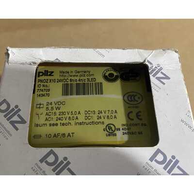 议价皮尔兹 774709安全继电器 PNOZ X10 24VDC 全新现货