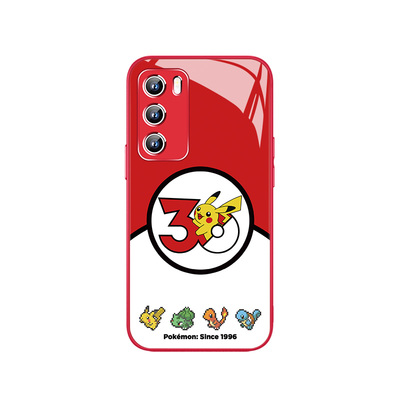 pokemon适用vivos50pro手机壳30周年庆opporeno15宝可梦findx9皮卡丘x300耿鬼小米17神奇宝贝红米k90玻璃x200