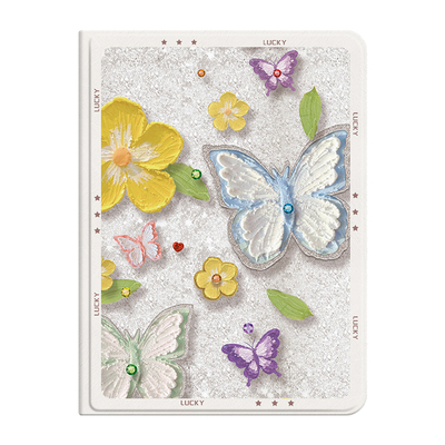 油画蝴蝶华为pad系列保护壳