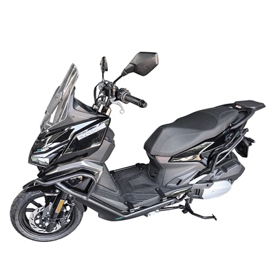 赛科龙RT150S改装前后护杠排气杠
