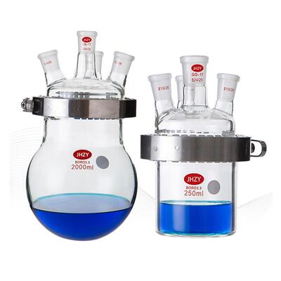 开口反应瓶反应器玻璃反应瓶加厚