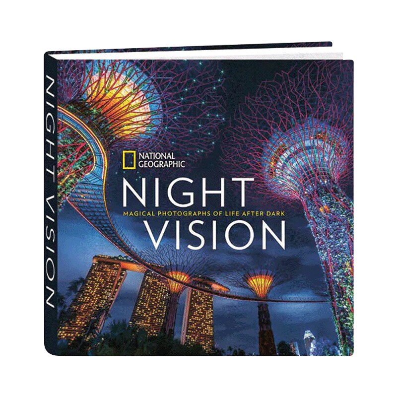 精装英文原版 National Geographic Night Vision国家地理夜视天黑后生活的神奇照片英文版进口英语原版书籍_虎窝淘