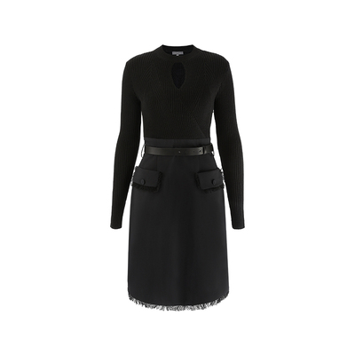 MARYLING玛俪琳2022春季蓝黑撞色