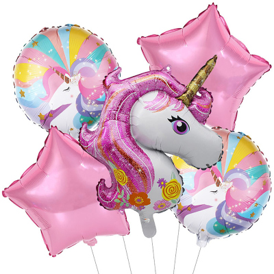 生日派对独角兽装饰品Unicorn