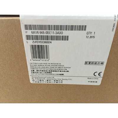 议价6AV6648-0BE11-3AX0/西门子精智面板TFT显示屏6AV66480BE113A