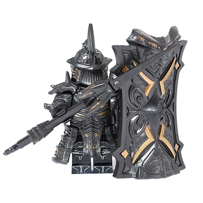 黑暗恶魔之魂高塔骑士积木小人仔