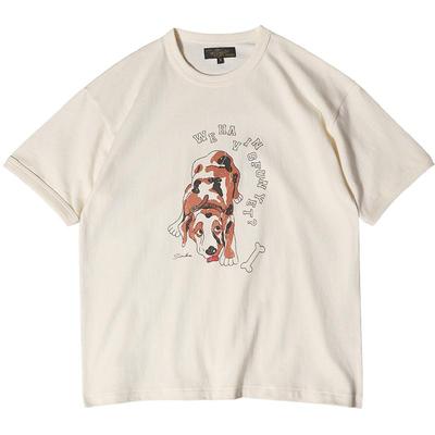 Secondorder复古卡通动物短袖