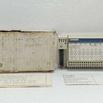 SCHNEIDER ABE7R16T230 MODICON 16CHANNEL RELAY INTERFACE BASE