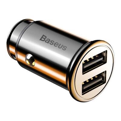 倍思车载充电器30分钟充满手机