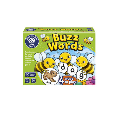 英国OrchardToys流行语儿童益智玩具早教启蒙字母拼写桌游3到6岁+