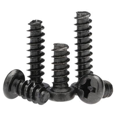 黑色平尾圆头加硬自攻M1M5