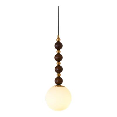 【诺之家】实木中古风小吊灯