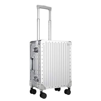 铝镁合金拉杆箱摄影相机箱万向轮