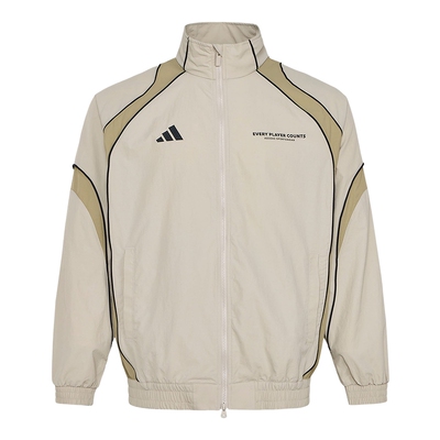 adidas阿迪达斯Brand Love宽松外套2026春男休闲梭织夹克 IB6982
