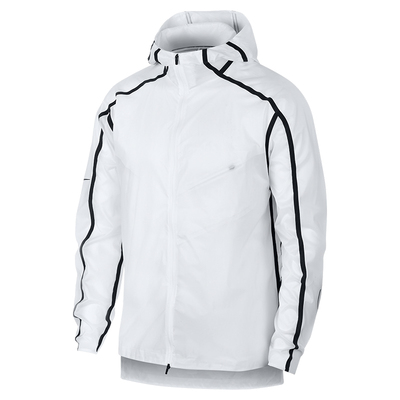 Nike/耐克正品男子梭织透气跑步运动连帽夹克外套 AQ6713-100