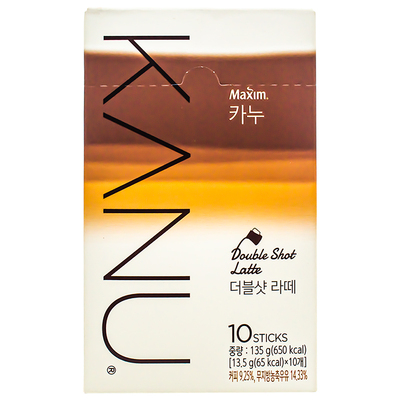 韩国Maxim卡奴拿铁咖啡不加糖