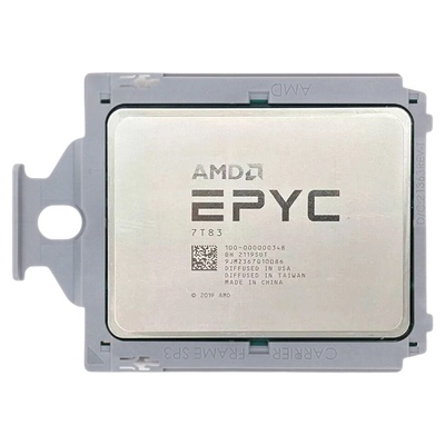 AMD EPYC 7T83 霄龙64核128线程CPU 2.5G企业级工作站处理器二手