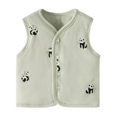 babylove休闲纯棉秋冬加棉马甲