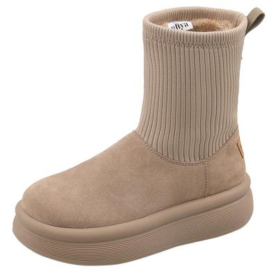 Safiya/索菲娅雪地靴加绒保暖