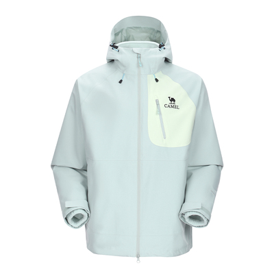 骆驼巡境者冲锋衣女三合一2026新款无氟登山服户外防风防水外套男
