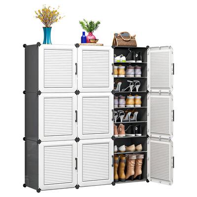 当天发货！百叶门！新款加厚鞋柜