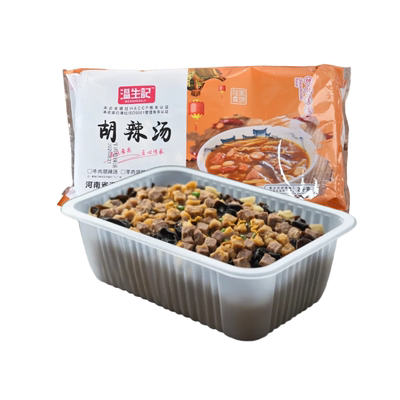 河南老式胡辣汤配菜牛肉八珍汤