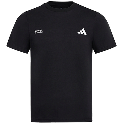 adidas阿迪达斯夏季男子跑步运动休闲圆领短袖T恤LC8174