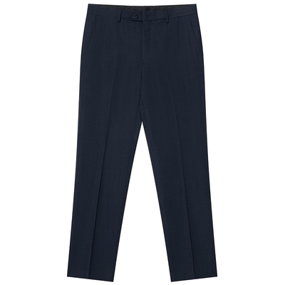 JDV商场同款藏青色直筒正装西裤