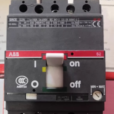 议价ABB塑壳断路器ISOMAX S2N160，型号ISDA013493R1，3P固定式16