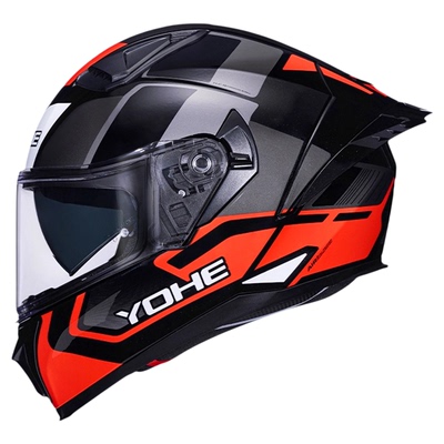 永恒官方旗舰摩托车头盔男2026新款3C尾翼机车双镜全盔Y80女睿觅