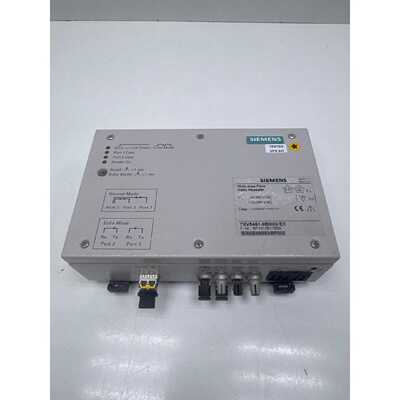 议价Siemens 7xv5461-0bm00 / Ee Breit Bereich Faser Optik Rep