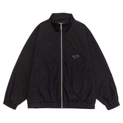 GOGOSOON外套男款230g新款春秋青少年夹克立领休闲宽松质感刺绣Q