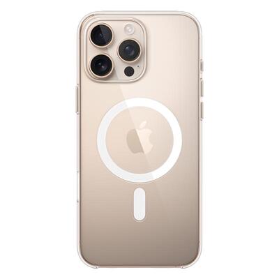 苹果16原装手机壳官方MagSafe透明保护套iPhone17ProMAX原厂正品14plus磁吸air防摔亚克力15Pro保护壳13动画e